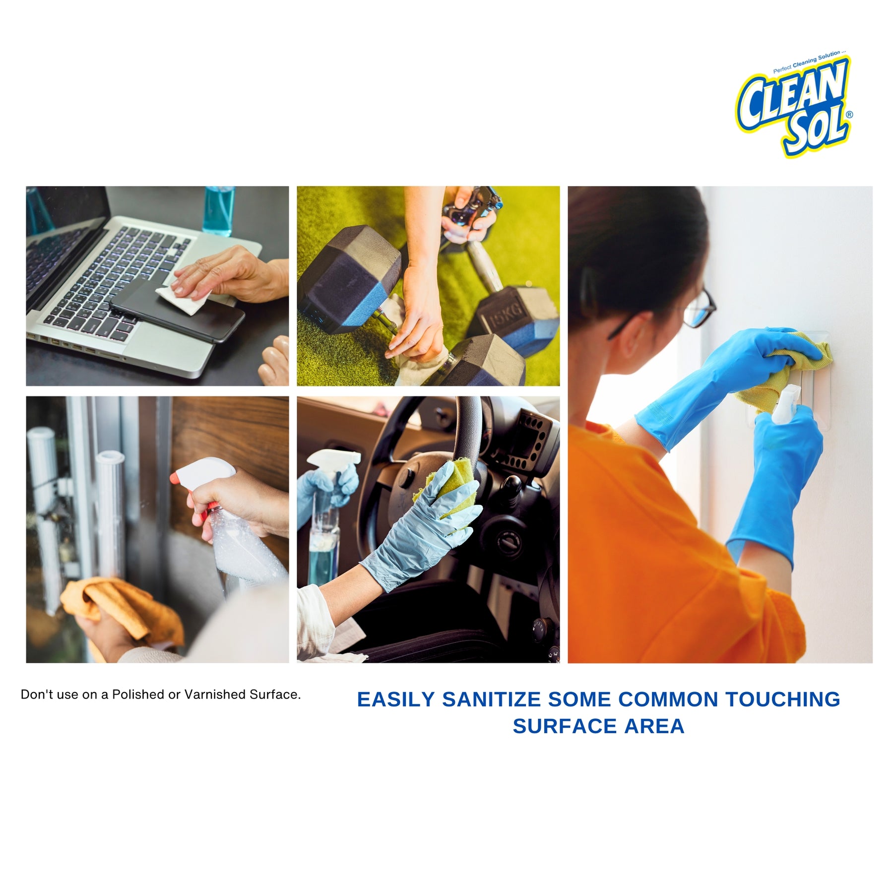 Cleansol IPA 70% | Surface Disinfectant & Instant Sanitizer